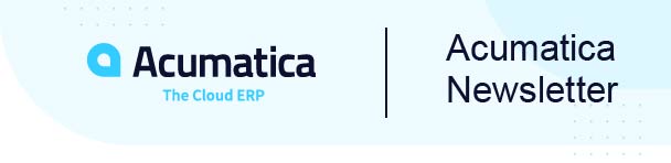 Acumatica Newsletter July 2023 Community